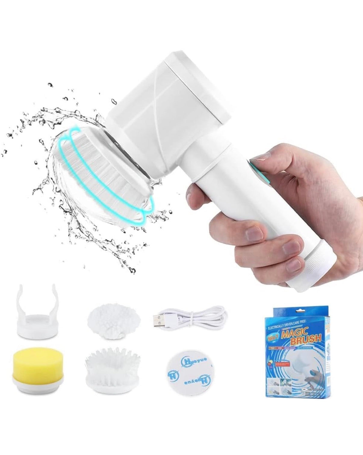 5-in-1 Multifunctional Electric Magic Brush – Ryumall